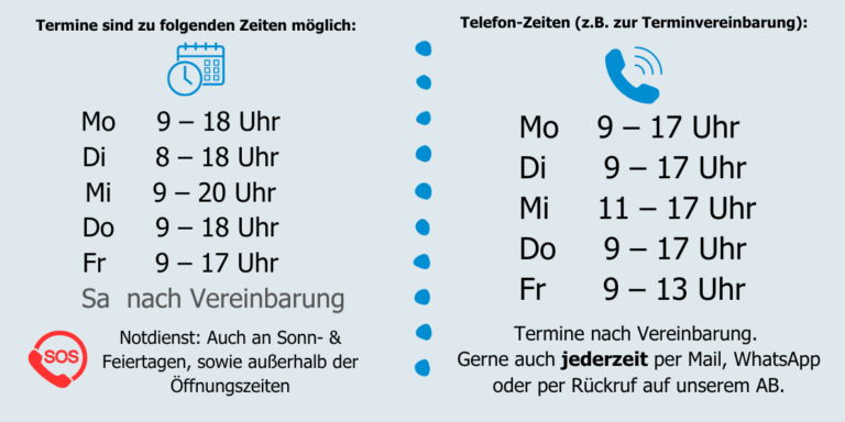 Öffnungszeiten – Compro IT Support